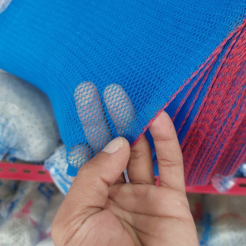 Jual jaring waring polynet biru pemeter (1mtr x 1,2mtr) | Shopee Indonesia