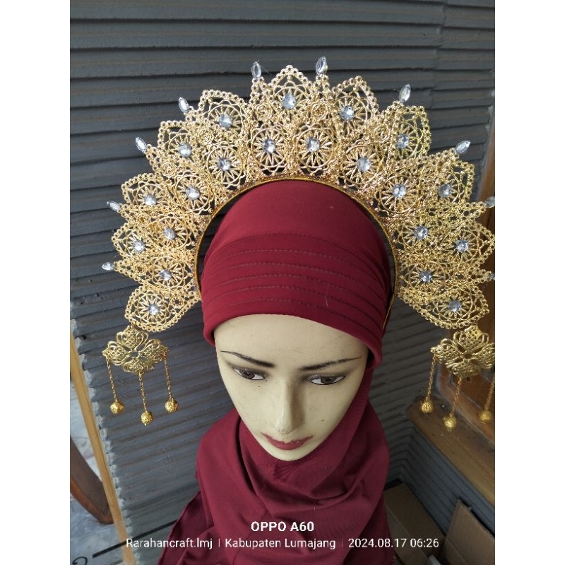 Jual (style 102) bando adat/mini sunting modern | Shopee Indonesia