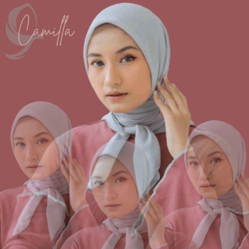 Jual Hijab Paris Premium Segiempat Old or Jadul by Camilla | Shopee ...