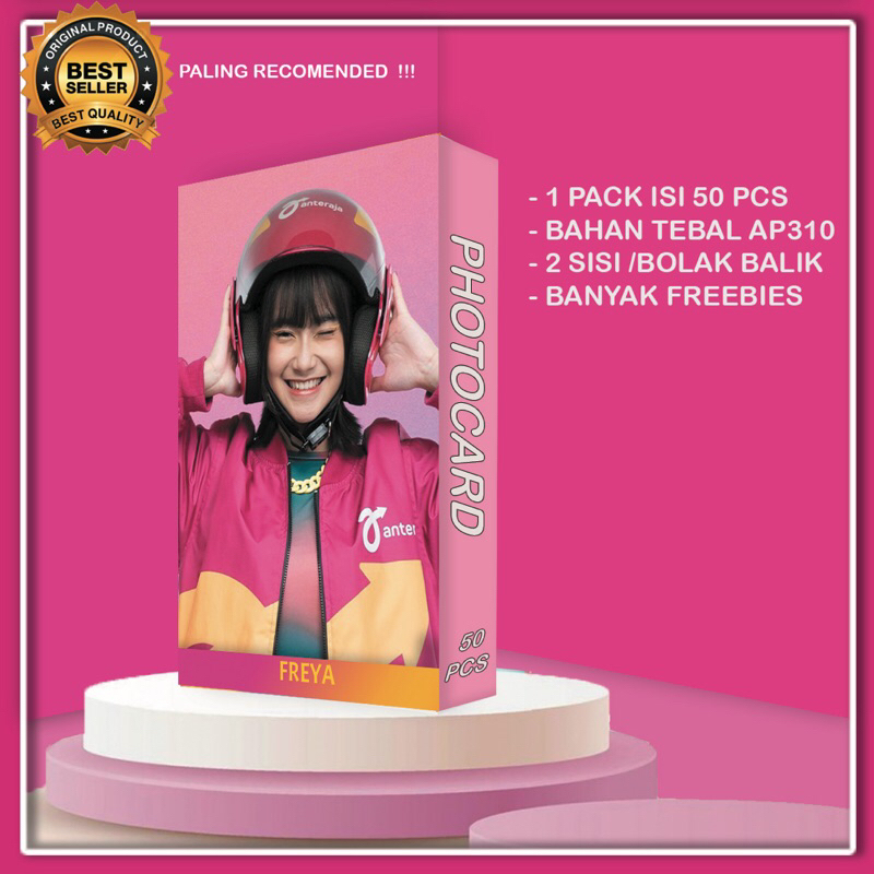 Jual PREMIUM 50 PCS Photocard JKT48 Unofficial / Fanmade edisi ANTARAJA (2 Sisi) | Shopee Indonesia