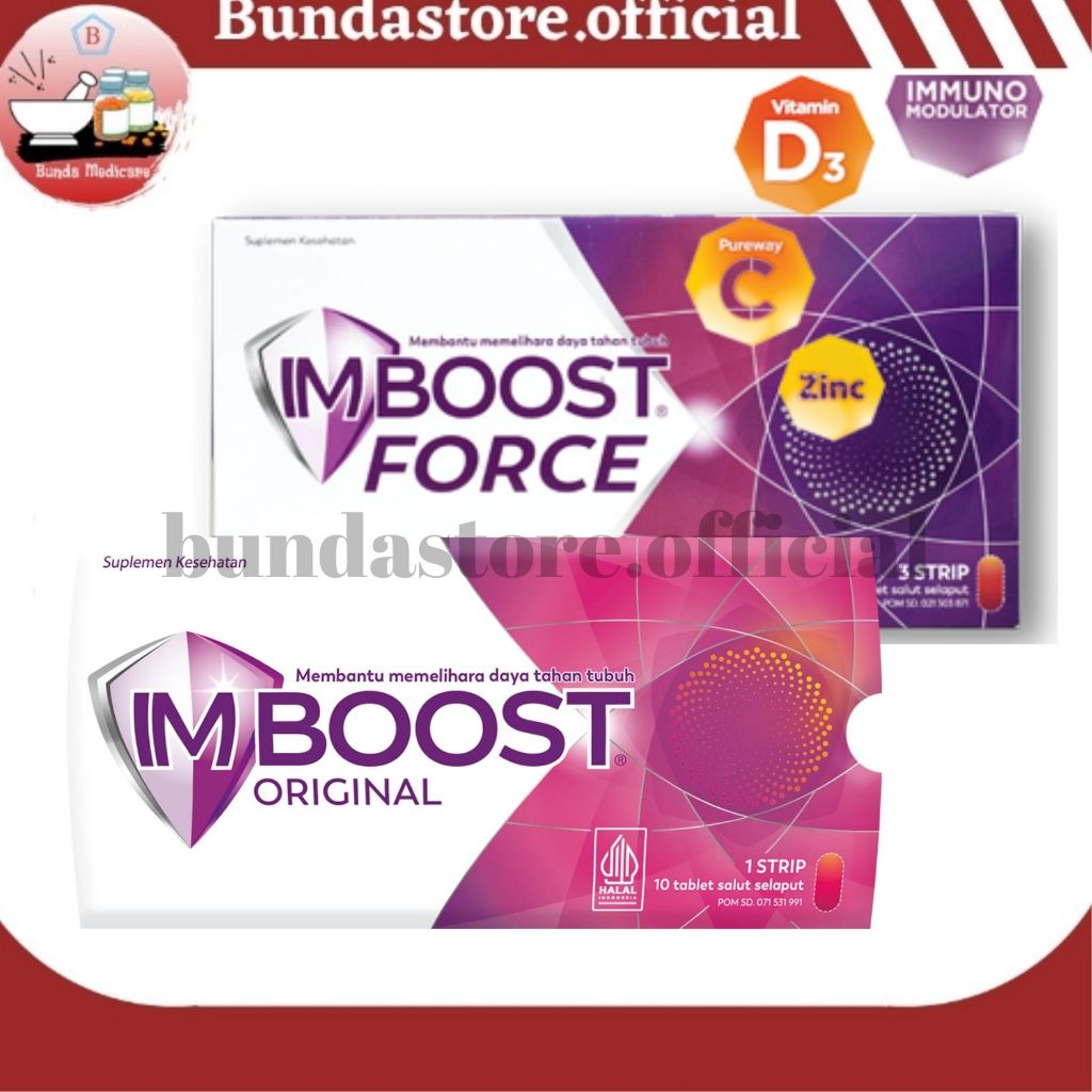 Jual Imboost Tablet - 1 Strip (10 Kaplet) - (Imboost Force / Imboost ...