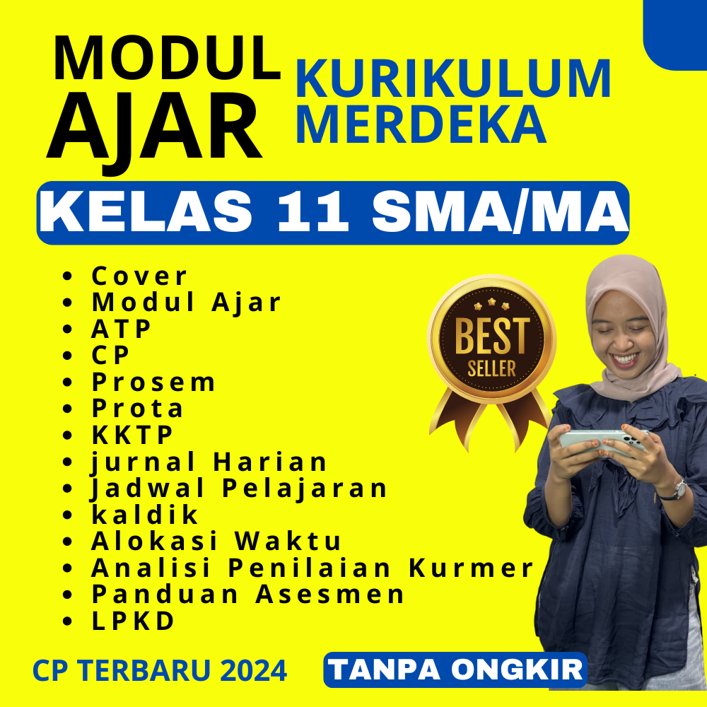 Jual PERANGKAT PEMBELAJARAN MODUL AJAR KELAS 11 SMA/MA KURIKULUM MERDEKA FASE F REVISI TERBARU ...