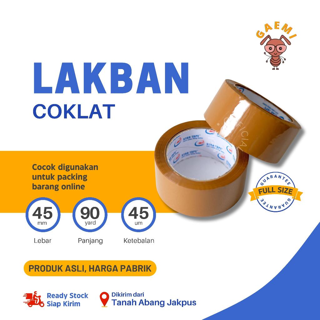 Jual Lakban Bening Per Selop | Lakban 2 Inch | Lakban 45mm x 90 Yard ...