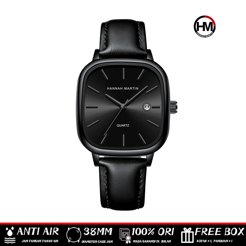Jual HANNAH MARTIN Jam Tangan Pria 100% Original Kekinian Cantik Model ...