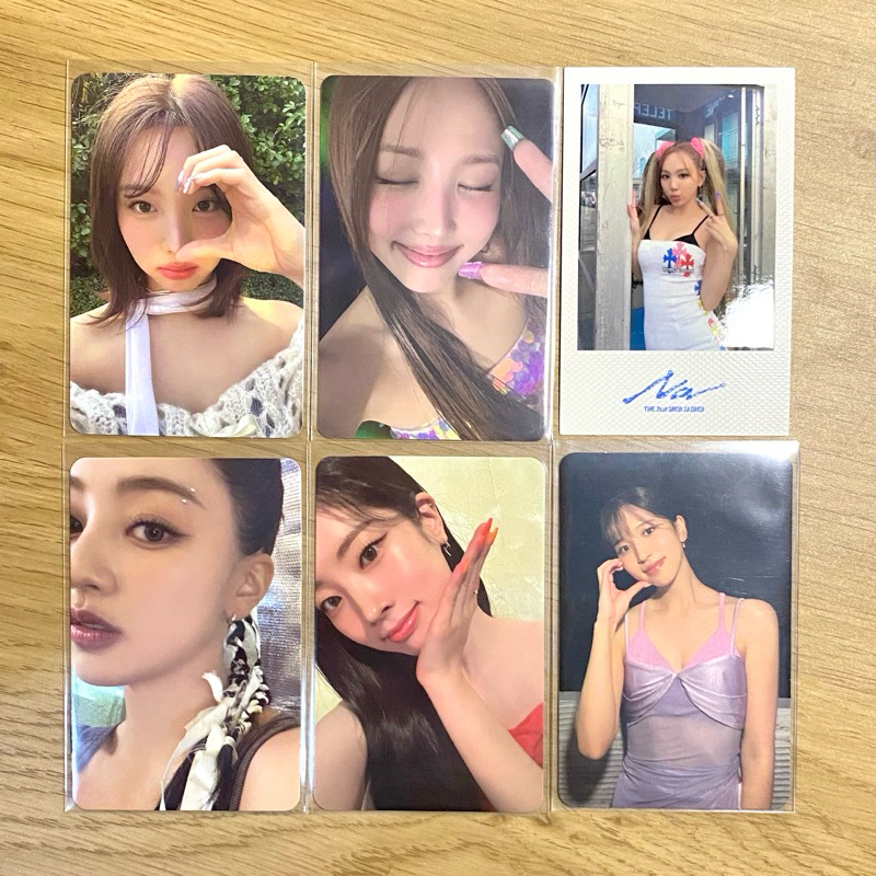 Jual Photocard PC TWICE Nayeon Mina Jihyo Dahyun Polaroid Set Me Free POB Pre Order Benefit With ...