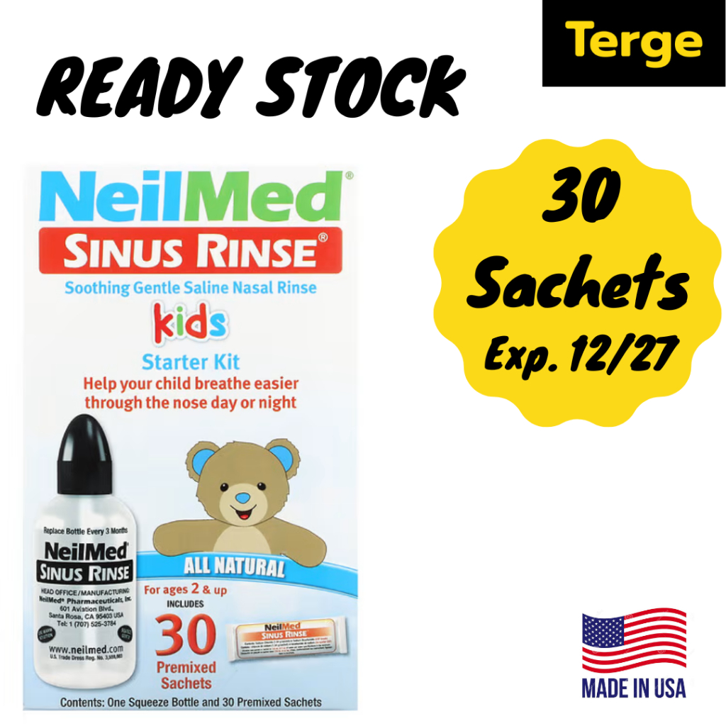 Jual NeilMed Kids Sinus Rinse Starter Kit For Ages 2 Up | Shopee Indonesia