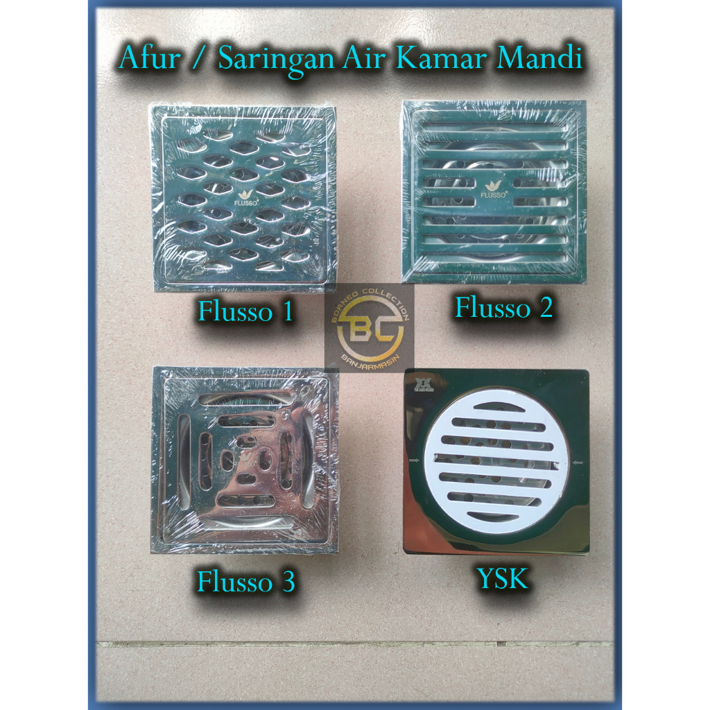 Jual Saringan Air Kamar Mandi / WC (Afur/Floor Drain) Stainless 4 ...