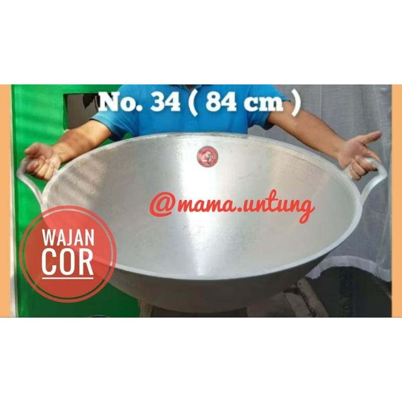 Jual Wajan Cor Stainless Kuali Besar | Shopee Indonesia