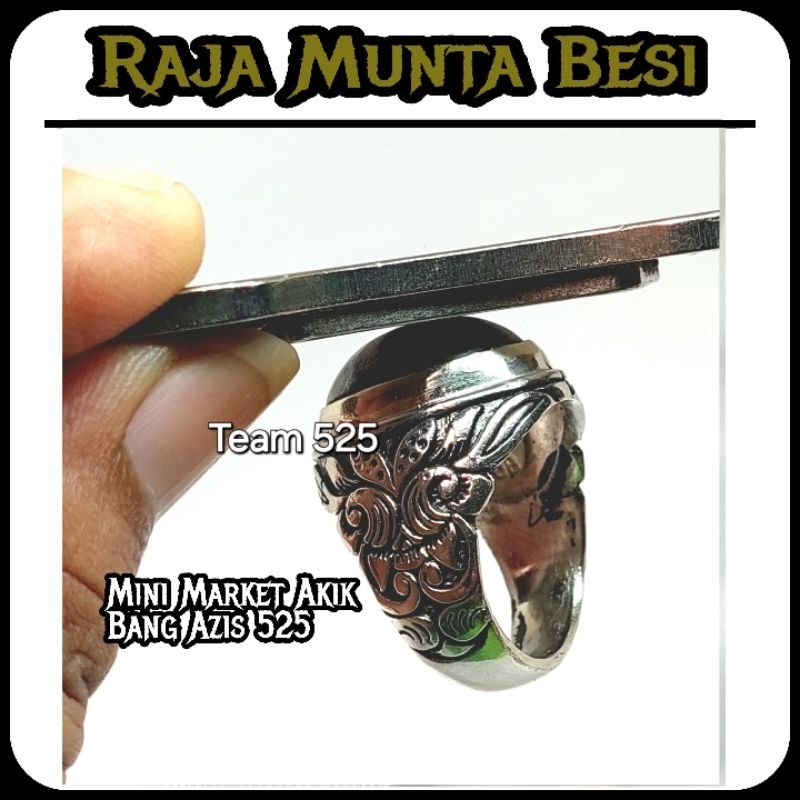 Jual Cincin batu badar besi rajanya munta besi dim batu kantoran ...
