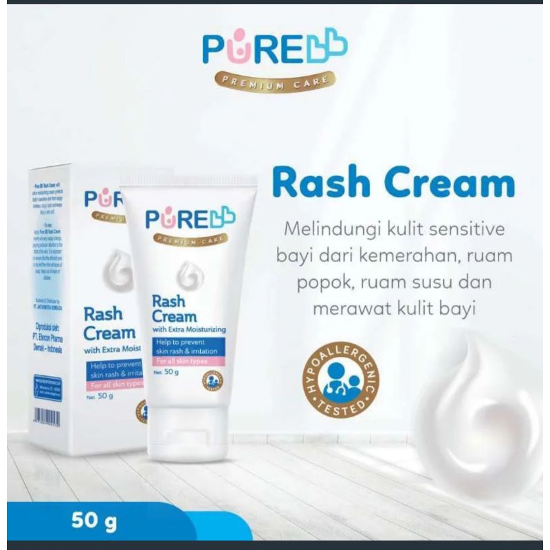 Jual Pure BB Rash Cream 50gram | Shopee Indonesia