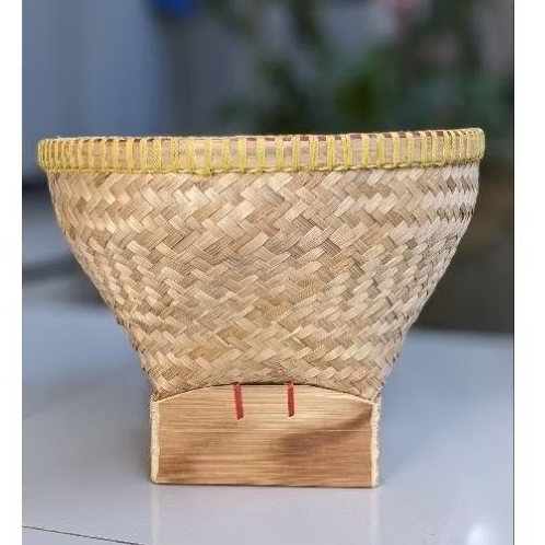 Jual Bakul bambu cuci beras bakul anyaman bambu | Shopee Indonesia