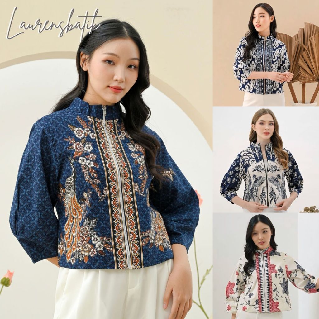 Jual Audrey Jacket - Atasan Batik / Batik Modern / Batik Etnik / Batik ...