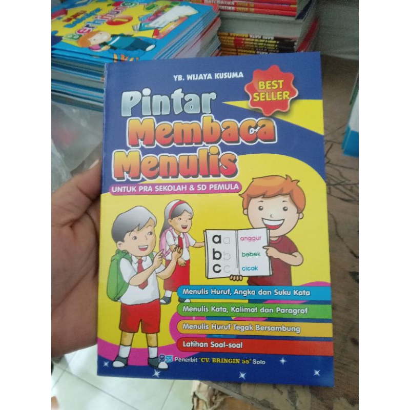 Jual pintar membaca menulis untuk pra sekolah dan SD pemula ukuran A5 ...