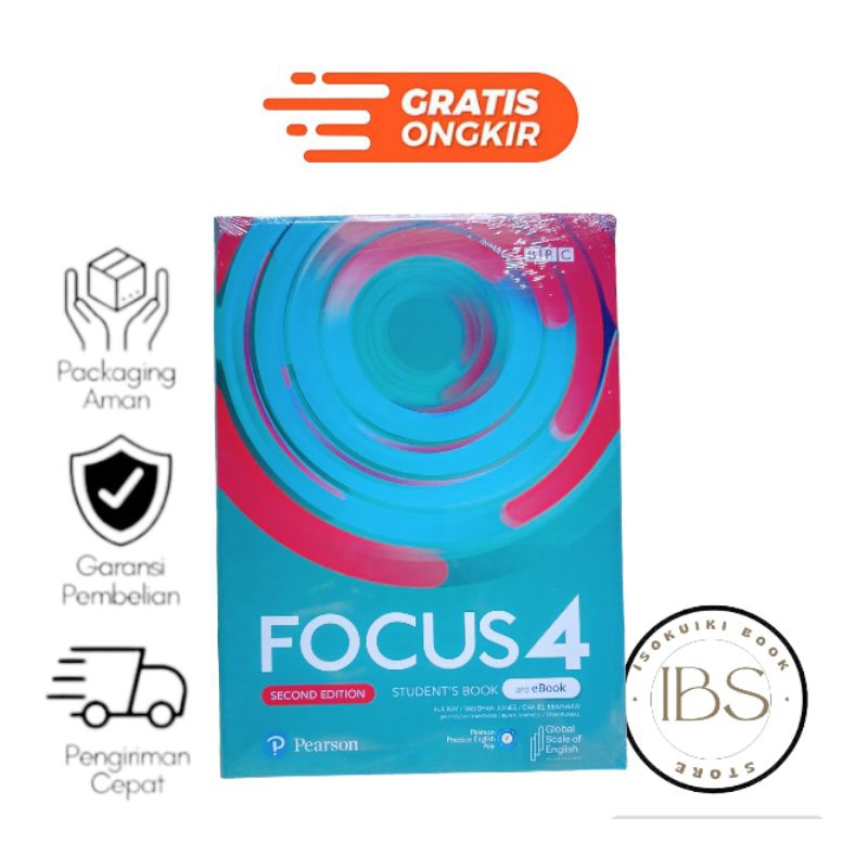Jual Buku Focus 4 Second Edition Student Book-Pearson Full Colour Plus ...