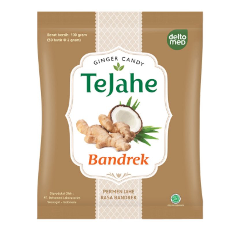Jual TeJahe Permen Jahe Rasa Bandrek 100 g | Shopee Indonesia