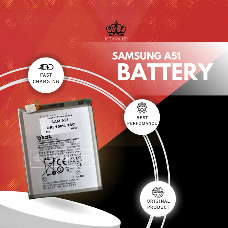 Jual BATERAI SAMSUNG A51/A515/EB-BA515ABY | Shopee Indonesia