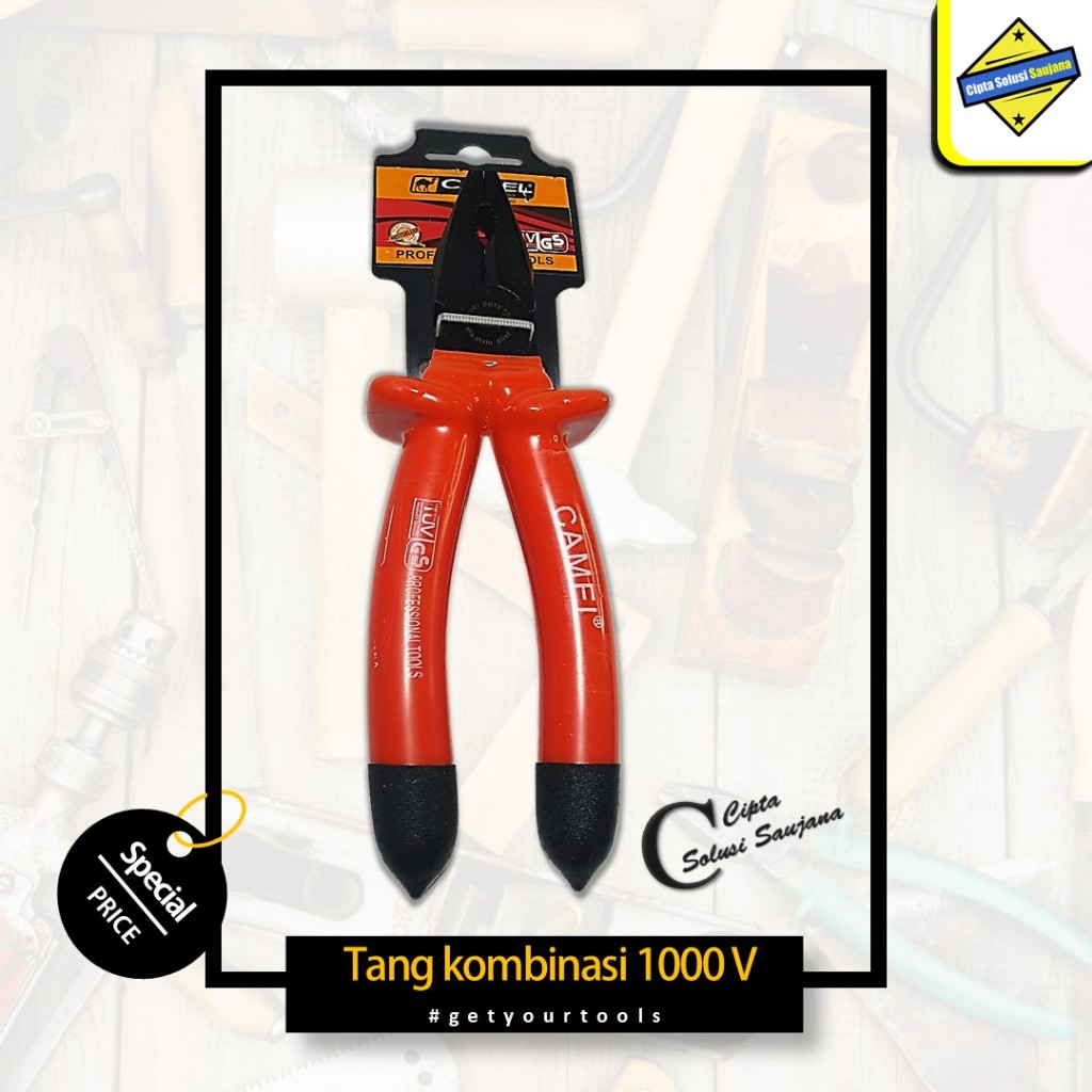 Jual CAMEL TANG KOMBINASI 8" 1000V HEAVY DUTY TANG INSULASI PLN ...