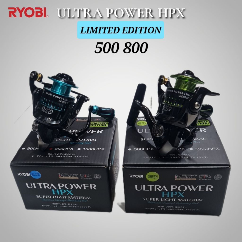 Jual Reel ryobi ultra power HPX limited edition 800 1000 | Shopee Indonesia