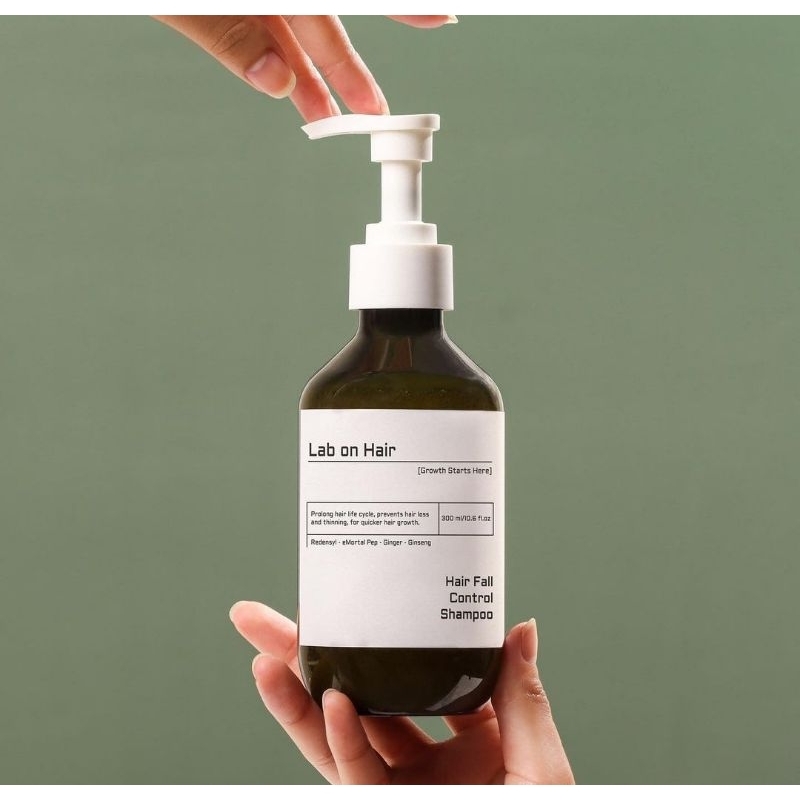 Jual LAB ON HAIR Anti Hair Fall Shampoo 300 ml | Shopee Indonesia