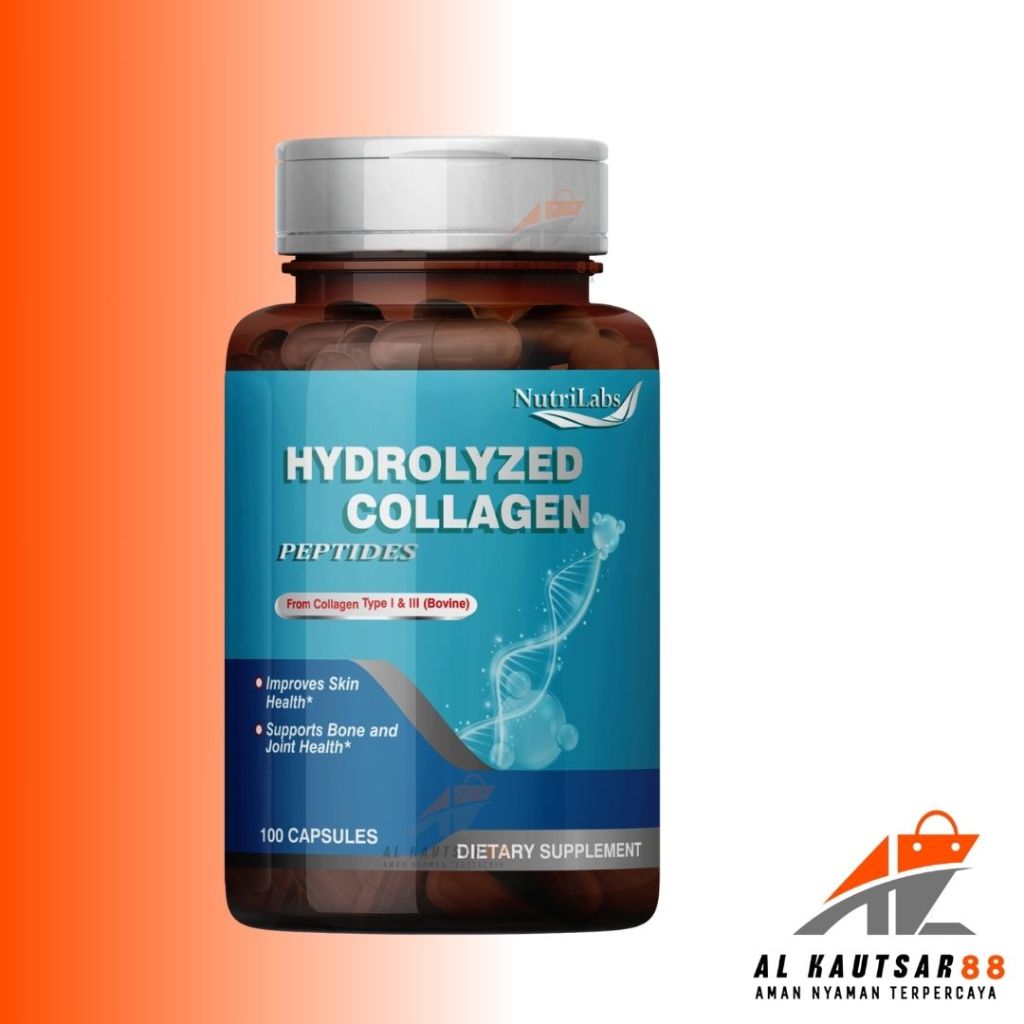 Jual Nutrilabs Hydrolized Collagen peptides Improve skin & bone health ...