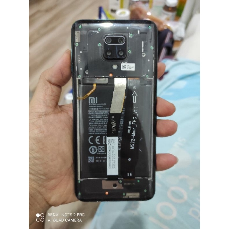 Jual redmi note 9 pro 6/64 fisik sesuai foto,nominus,harga pas,unit ...