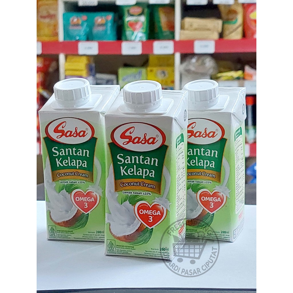 Jual Sasa Santan Kelapa Cair 200 ml | Shopee Indonesia