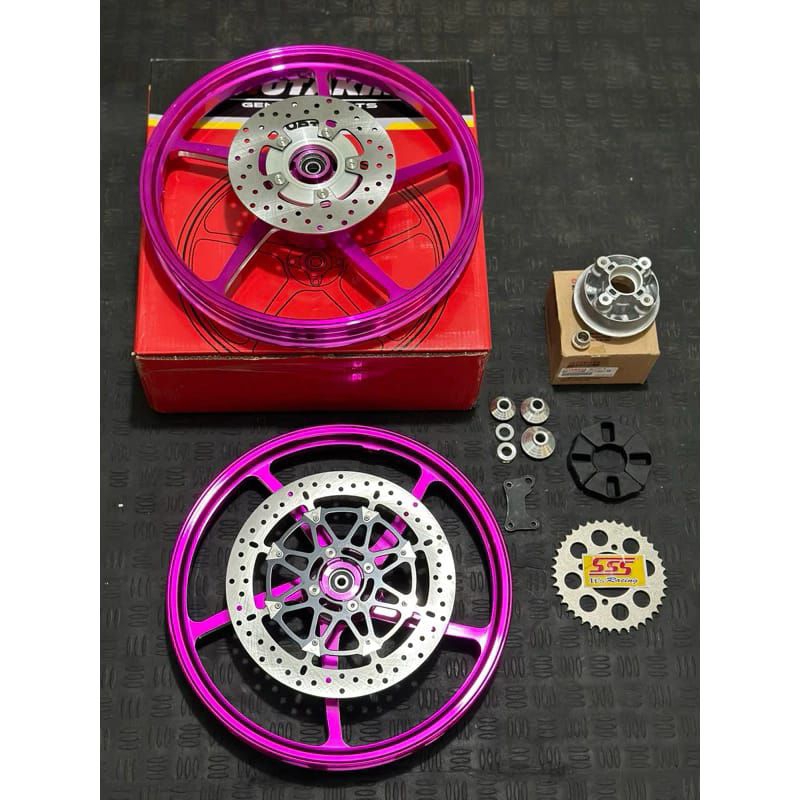 Jual velg mutakin 525 fullset pnp ninja r rr ss klx crf dtracker sonic ...