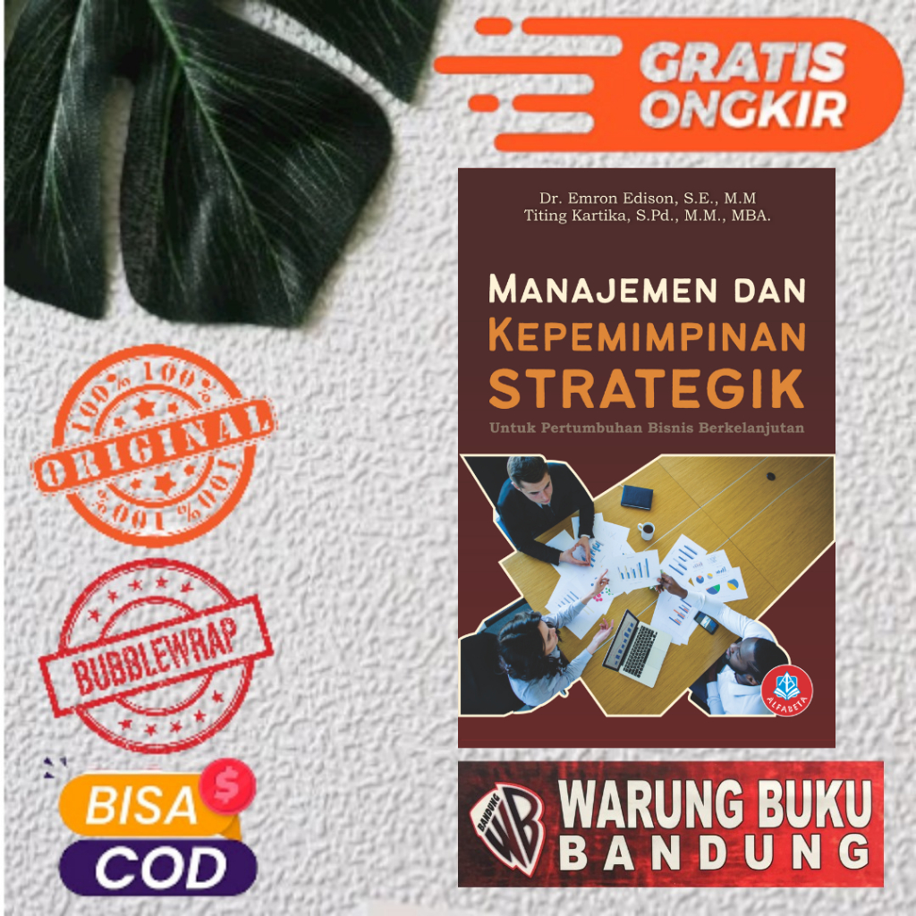 Jual Buku Manajemen dan Kepemimpinan Strategik untuk Pertumbuhan Bisnis ...