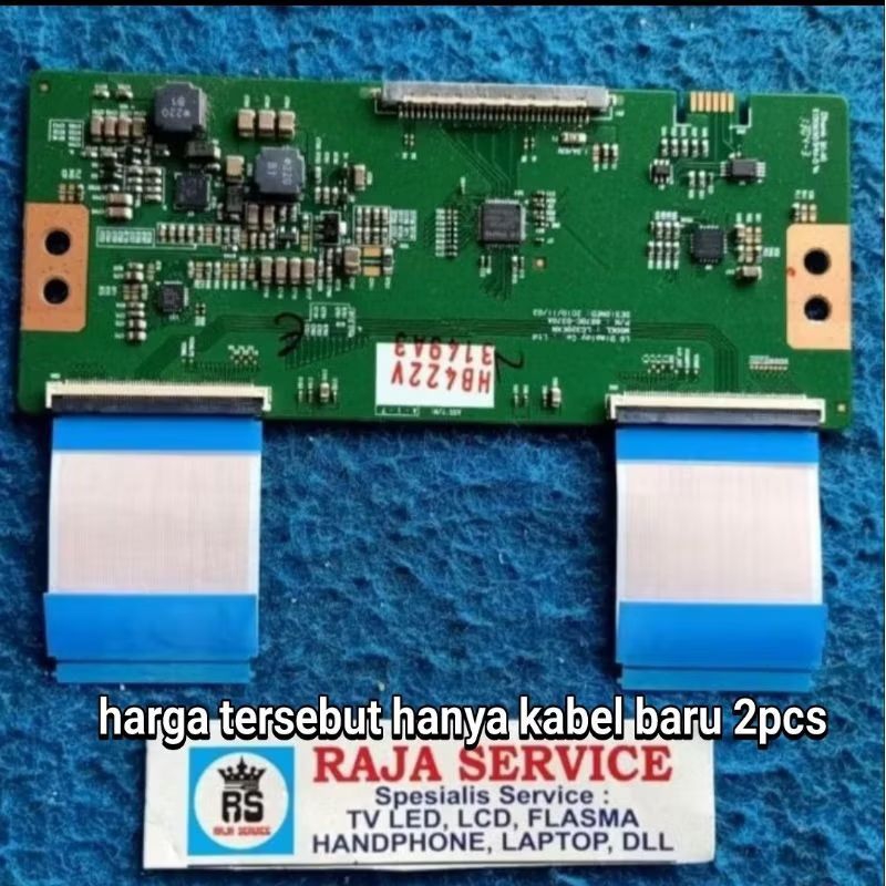 Jual kabel tv LG 32LN4900 flaxible lvds dari tcon ke panel lcd 60pin ...