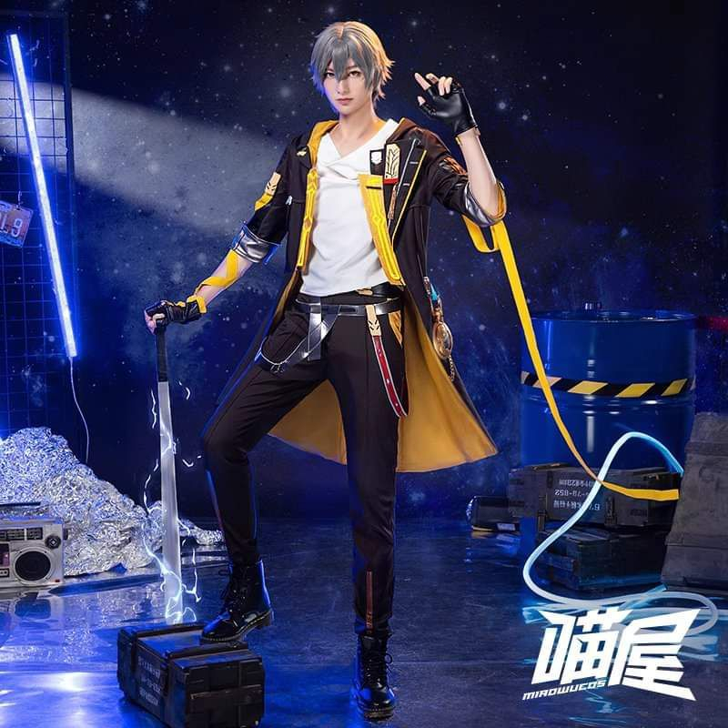 Jual Trailblazer Caelus/Stelle Cosplay Game Honkai: Star Rail Cosplay ...