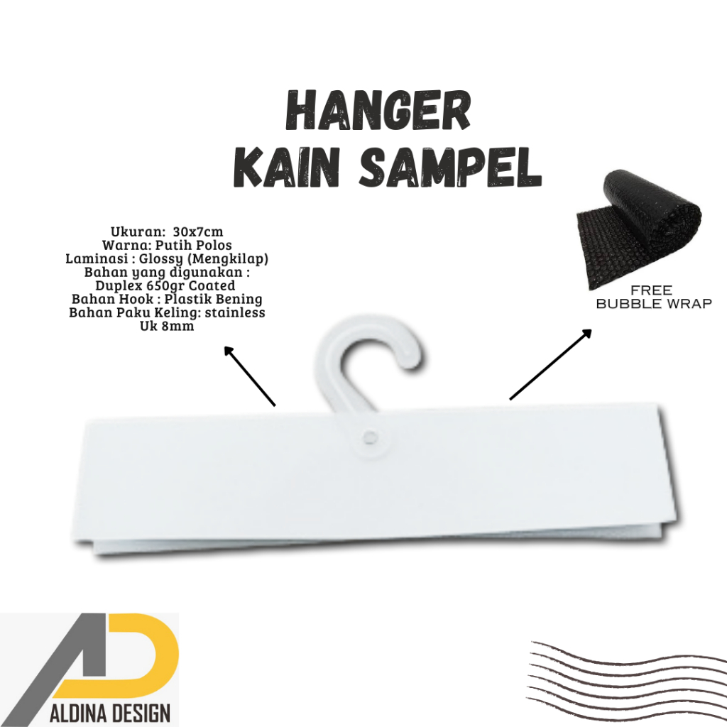 Jual Hanger kain, hanger sampel kain murah 30cm | Shopee Indonesia