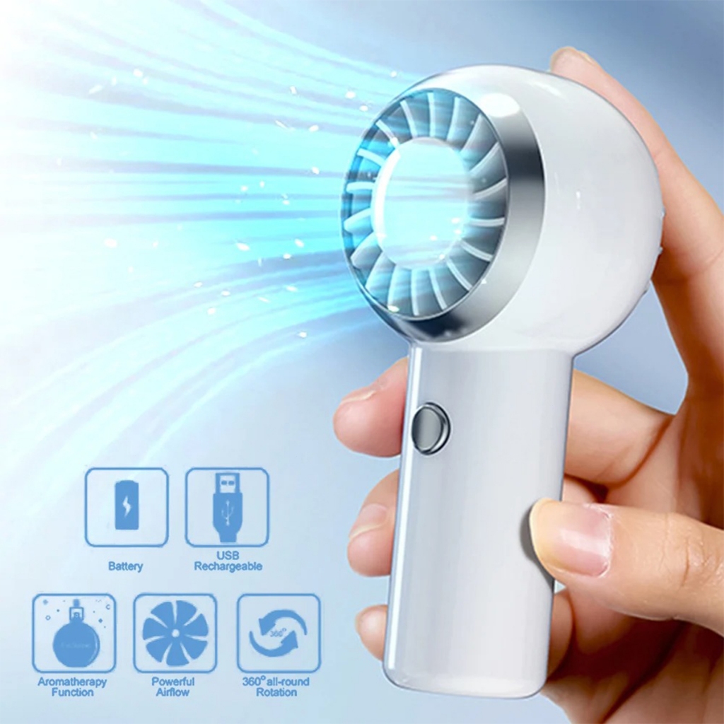 Jual Turbo Kipas Angin Genggam Mini Portable USB Turbo Mini Fan USB, 3 ...