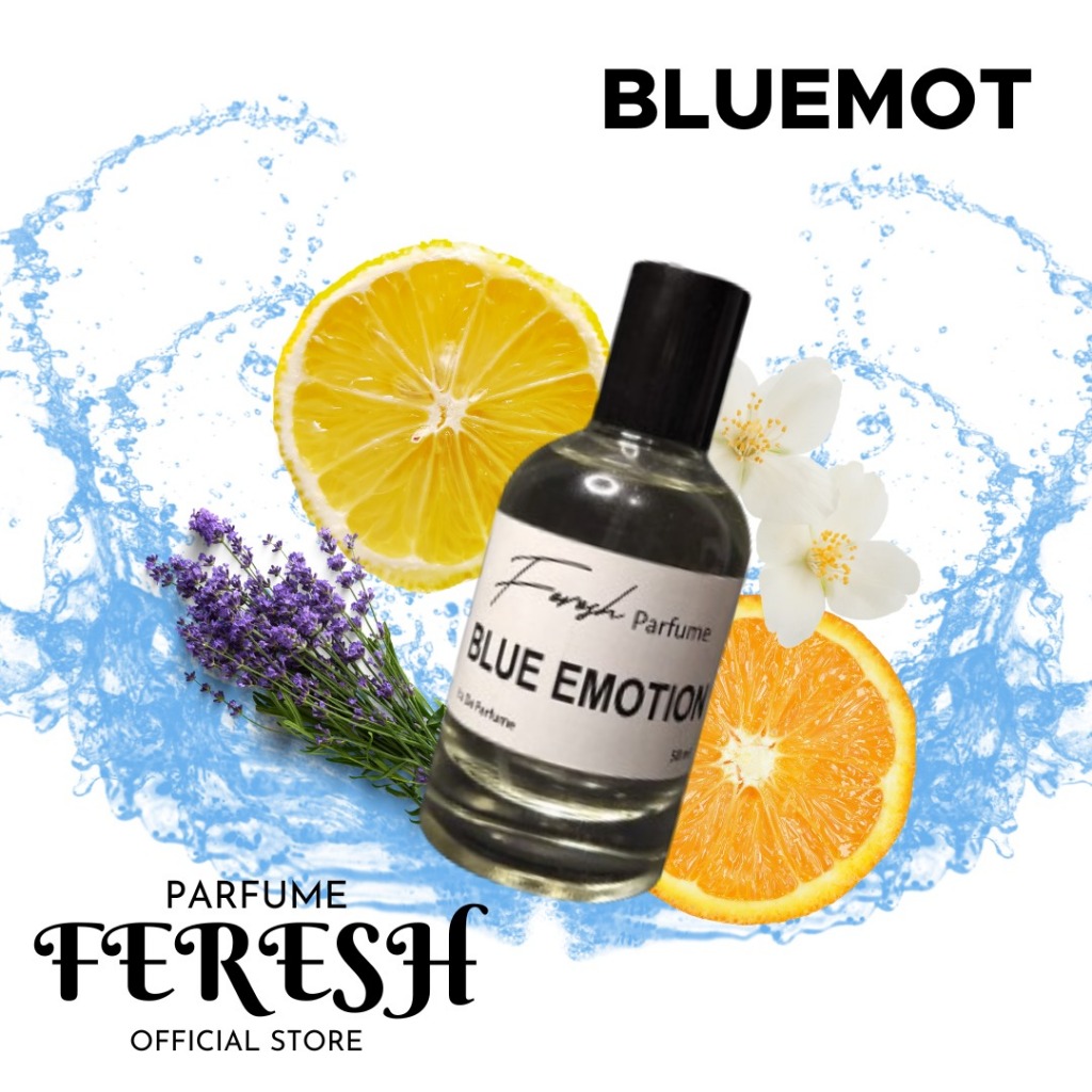 Jual Parfume BLUE EMOTION. Parfum Pria Eu De Tahan Lama aroma wangi dan ...