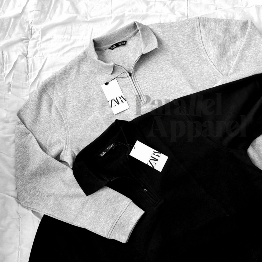Jual ZR Half Zip Sweater | Shopee Indonesia