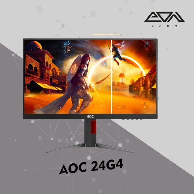 Jual AOC 24G4 Monitor LED (24"/FHD/IPS/180Hz/1ms/HDMI/DP/Ergonomic ...