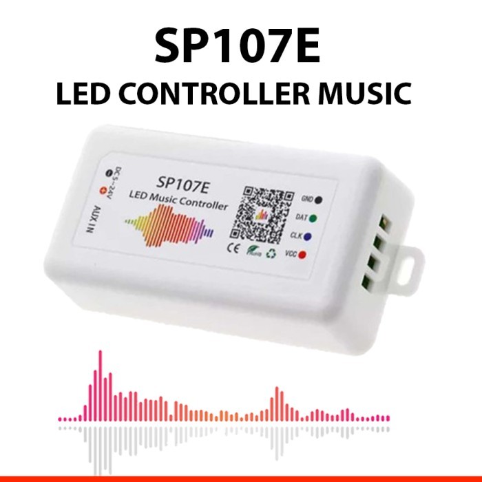 Jual SP107E Music Bluetooth RGB Controller LED Pixel WS2812 WS2811 | Shopee Indonesia