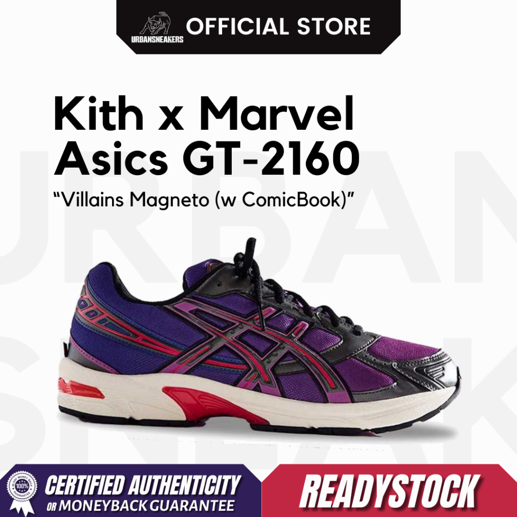 Jual Asics GT 2160 Kith x Marvel Villains Magneto with ComicBook ...