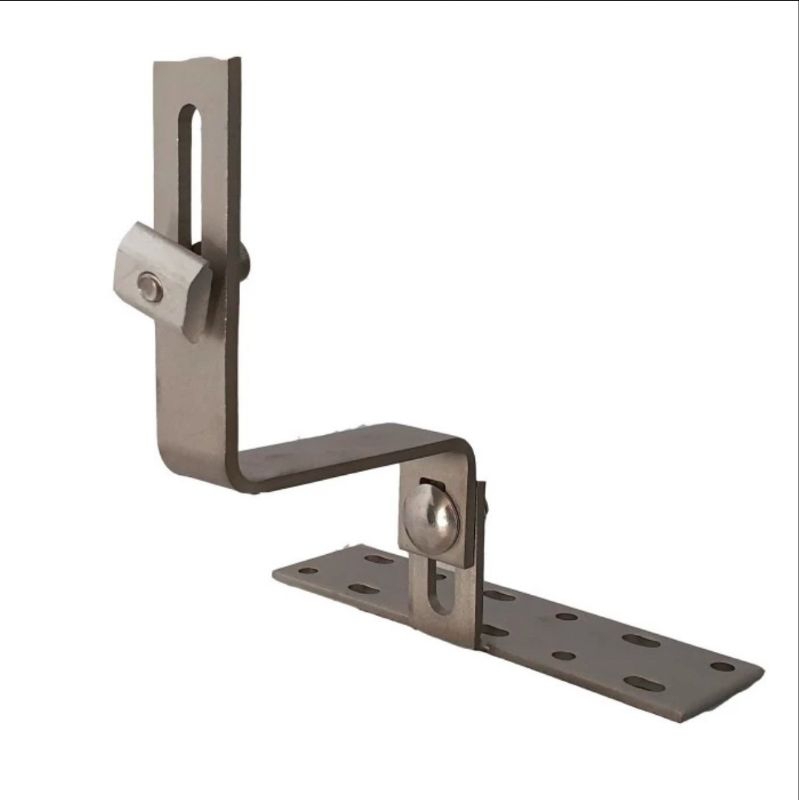 Jual Bracket Dudukan Modul Solar Panel Roof Hook 1 Tile Hook Kit 1 ...