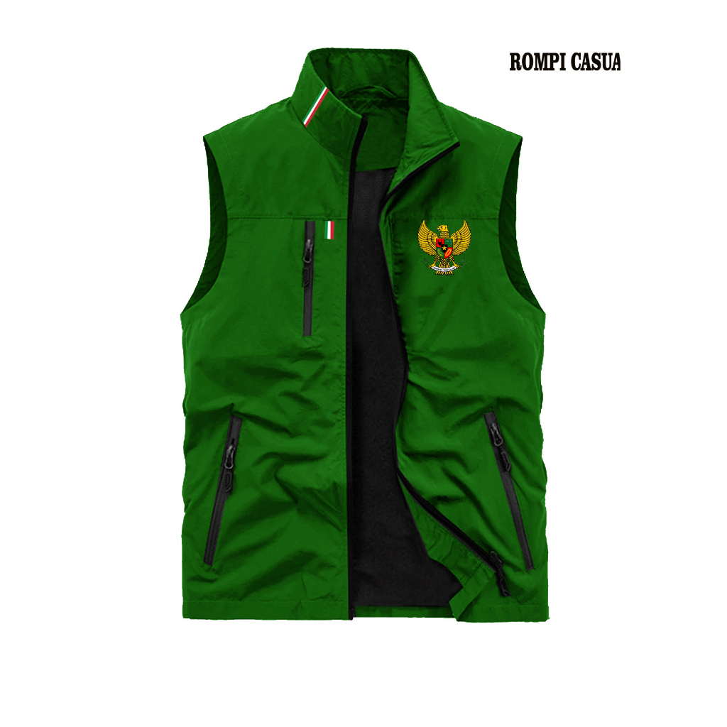 Jual Rompi Cargo | Jaket Rompi Garuda \ Rompi Pria Parasut S-5XL ...