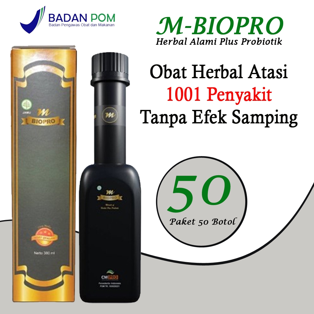 Jual Mbiopro Herbal Alami Plus Probiotik Atasi 1001 Penyakit Secara ...