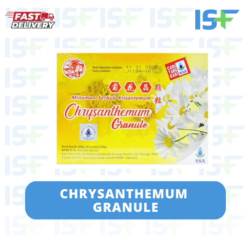 Jual ISF Chrysanthemum Granule / Obat Sakit Tenggorokan Teh Bunga ...