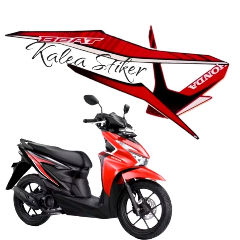 Jual Striping Stiker Lis Les Polet Body Motor Honda Beat CBS Deluxe ...