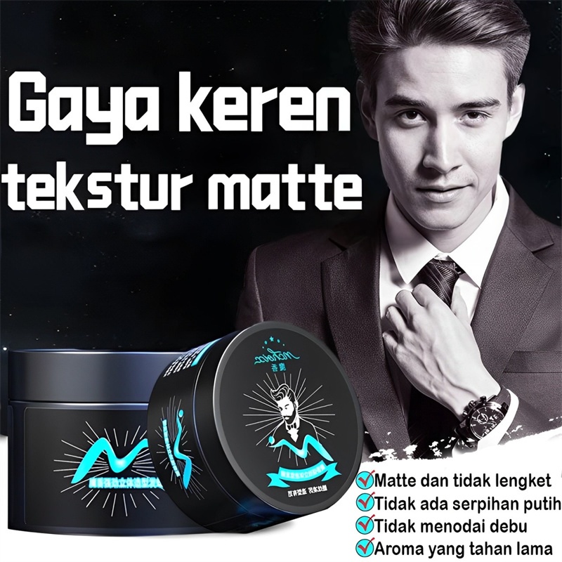 Jual Cream Minyak Rambut Rambut Pria Lilin Gel Rambut Penata Rambut ...