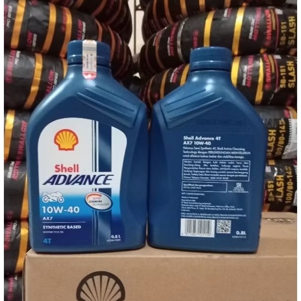 Jual Oli Motor Matic Terbaik Shell Advance 4T AX7 motorcycle oil/matic ...