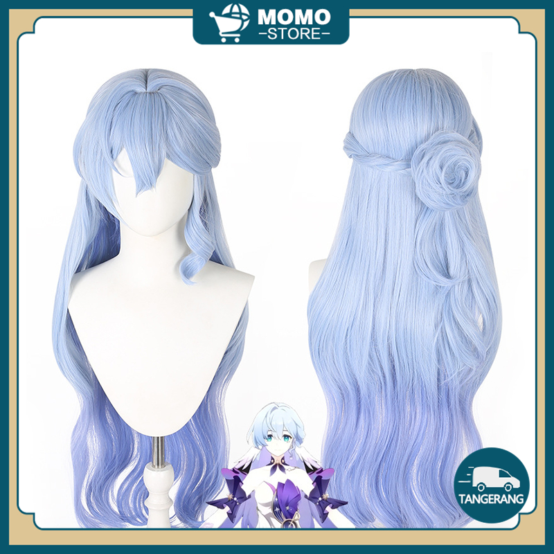 Jual 85cm Wig Robin HSR Honkai Star Rail Gradien Biru | Shopee Indonesia