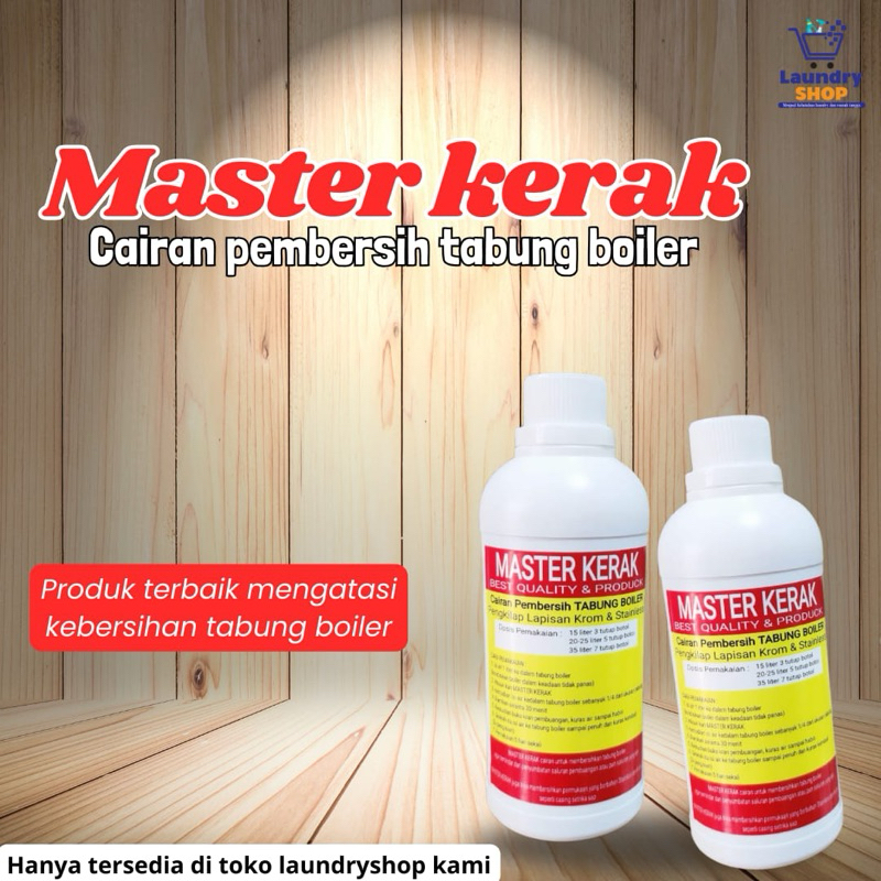 Jual Master Kerak Boiler 500ML Pembersih Tabung Setrika Uap | Shopee Indonesia