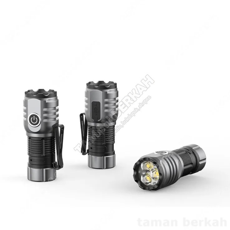 Jual Powerlite Senter Dengan Magnet Rechargeable 1000 Lumens | Shopee ...
