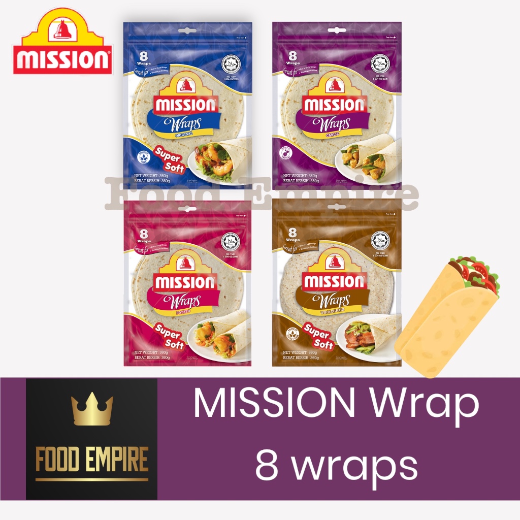 Jual MISSION Wraps | Original Super Soft - Whole Grain - Potato ...