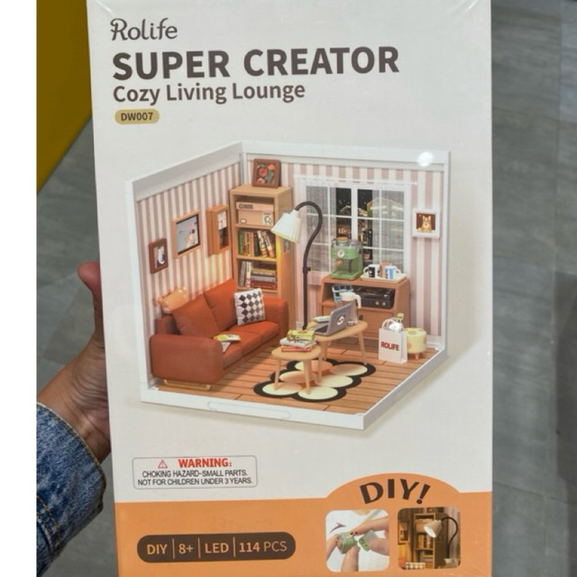 Jual Robotime Rolife Super Creator Daily Plastic Diy Miniature House ...