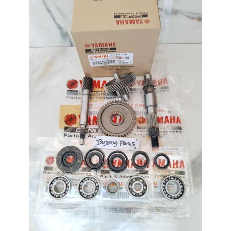 Jual GIGI RASIO SET+BEARING+SEAL KOMPLIT YAMAHA MIO SPORTY ASLI KODE-5TL | Shopee Indonesia